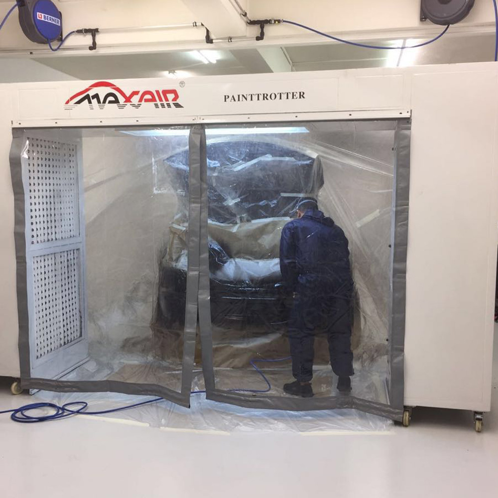 Paint Trotter - Mobile Painting Booth for the Quick Car Repair